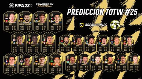 Fifa 23 Predicción Del Equipo De La Semana Totw 25