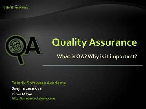 Ppt Quality Assurance Powerpoint Presentation Free Download Id 6824485