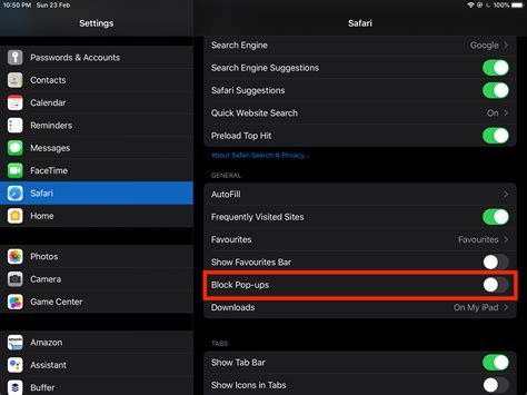 How To Block Or Allow Pop Ups In Safari Ios Ipados
