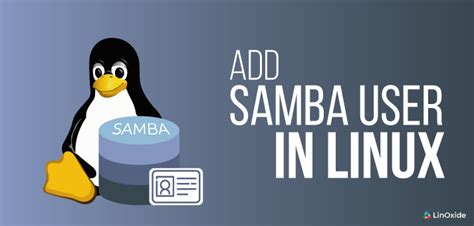 cómo agregar un usuario de samba en linux