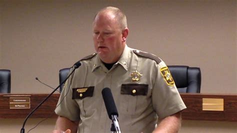 Morton County Sheriff Kyle Kirchmeier Youtube