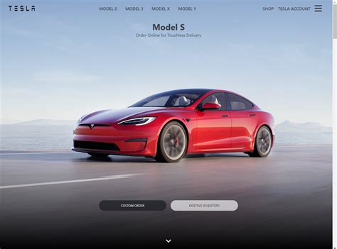 tesla clone using react js and styled components
