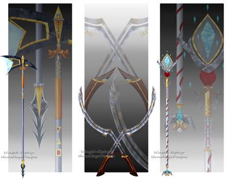 [closed] Fantasy Weapons Set By Winged Xephyr On Deviantart