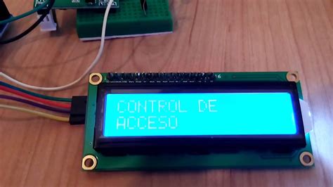 identificación mediante rfid y arduino con dispaly youtube