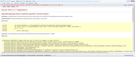 c asp mvc datatables server side filtering not