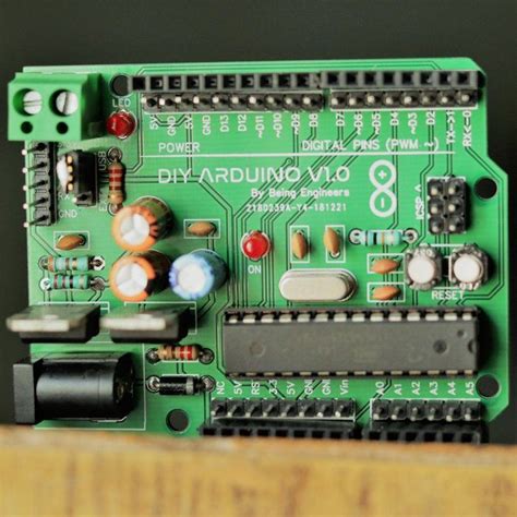 diy arduino uno how to make your own arduino uno board 8 steps