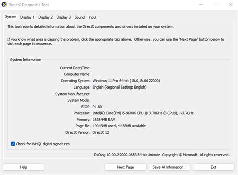 How To Check Which Version Of Directx Is Installed In Windows 11