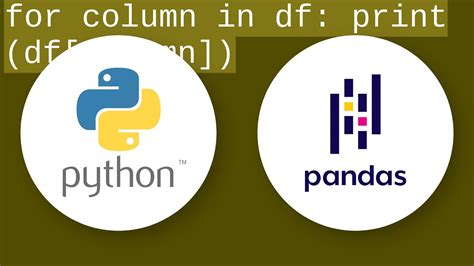 how to iterate over columns of pandas dataframe to run regression youtube