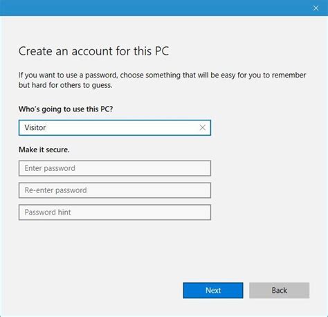 How To Enable Guest Account On Windows 10