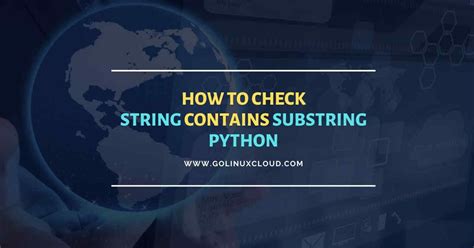 how to check if python string contains substring