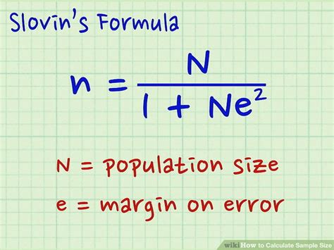 How To Calculate Sample Size 14 Steps With Pictures Wikihow