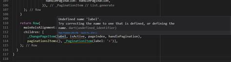 dart flutter undefined name of class parameter stack overflow