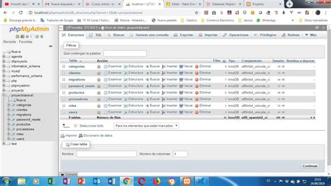 php why not migrate tables with php artisan migrate and only