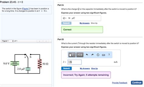 Solved The Switch In The Figure Figure 1 Has Been In
