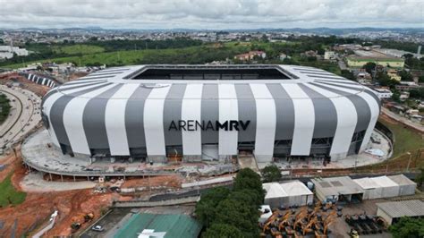 Nova Casa Do Atlético Mg Em Fase Final De Obras Arena Mrv Deverá Ser