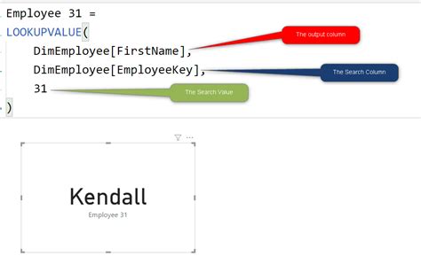 find the data value using lookupvalue dax function in power bi simple