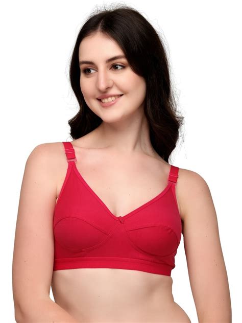 Full Figure Cotton Blend Nice Girl Bra Non Padded Manju Aster Bra