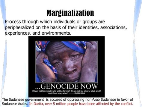 Marginalization