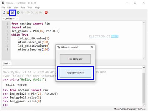 programming raspberry pi pico with micropython a