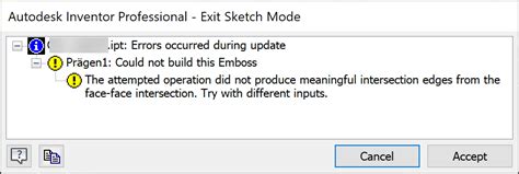 create emboss feature failed when embossing a sketch with text in
