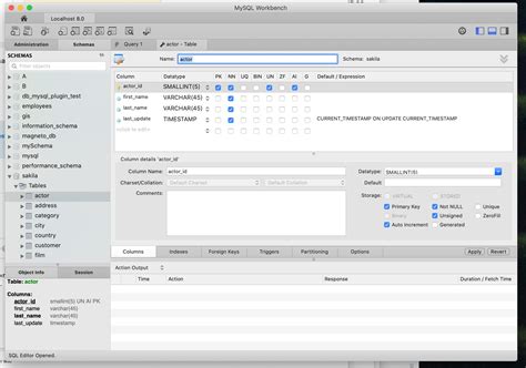 cannot edit or add table via table editor in mysql workbench stack