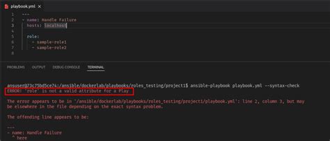 error handling in ansible playbooks ostechnix