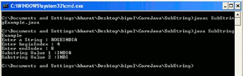 java substring
