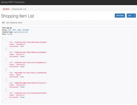 developing restful apis with django rest framework manually testing