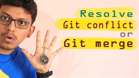 how to resolve git conflict or git merge issue using intellij youtube