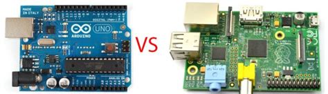 difference between arduino and raspberry pi 2 raspberry