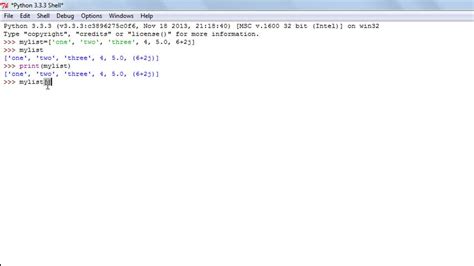 python programming tutorial 6 lists and tuples youtube