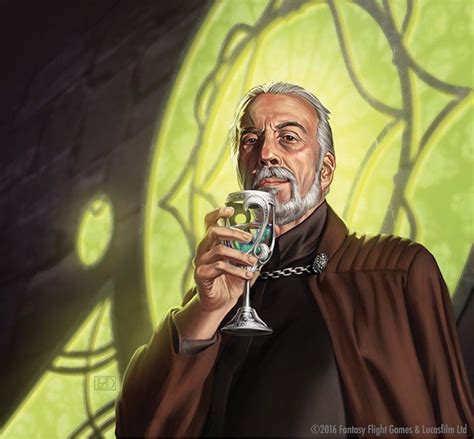 Count Dooku On Serrano Star Wars Illustration Star Wars Sith Star