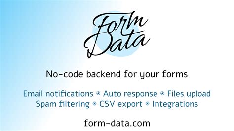 Using Ajax Form Data Documentation