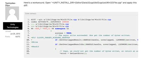 pc运行游戏出现failed to load il2cpp 技术问答 unity官方开发者社区
