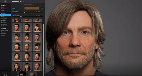 the creators of unreal engine present metahuman creator a web tool to