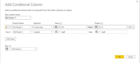 solved power query conditional column with null values microsoft