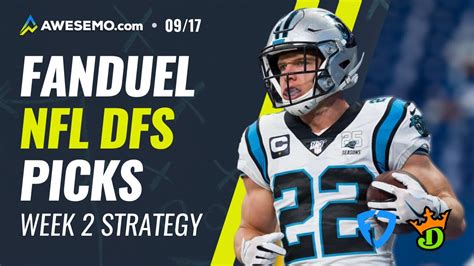 Fanduel Nfl Dfs Picks Week 2 Strategy And Pricing Youtube