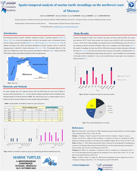 Pdf Spatio Temporal Analysis Of Marine Turtle Strandings On The