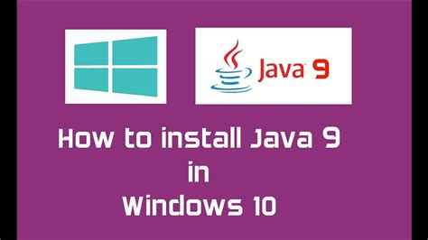 java 9 oracle jdk 9 installation in windows 10 java 9