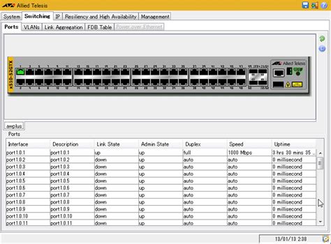centrecom x510シリーズ コマンドリファレンス 5 4 2 web gui switching