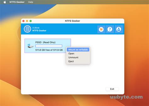how to write a ntfs drive on mac ventura 13
