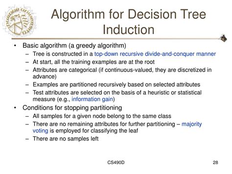ppt cs490d introduction to data mining prof chris