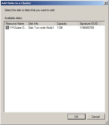 how to add a new disk drive to sql server failover cluster mssqltrek