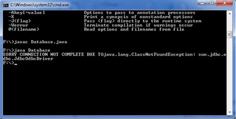 how to solve java lang classnotfoundexception sun jdbc