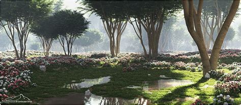 Online Crop Hd Wallpaper 3d Cgi Digital Art Flowers Nature