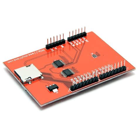 2 4 inch lcd tft touch screen display shield module for arduino uno