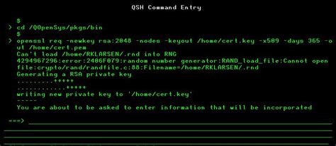 how to configure nginx for ssl on ibm i