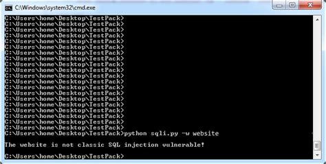 code your first simple sql injection checking vulnerability with python
