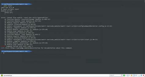 error cannot find module react dev utils ignoredfiles · issue 3509