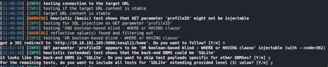 lab 6 automating sql injection using sqlmap